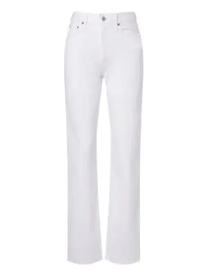 AGOLDE 90s Straight Leg Jeans - White