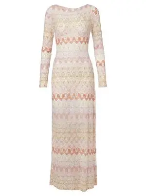 Missoni Lamé Maxi Dress - Multicoloured
