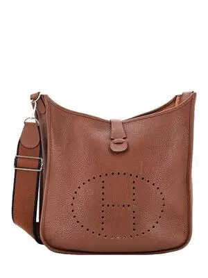 Hermès Evelyne Bag Gen Iii Clemence Gm Alezan