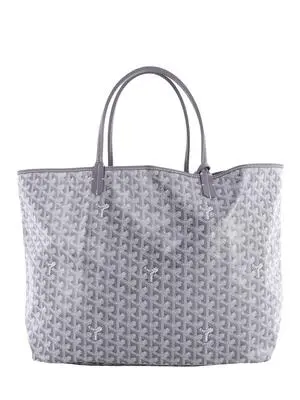 Goyard Saint Louis Tote Coated Canvas Gm Grey