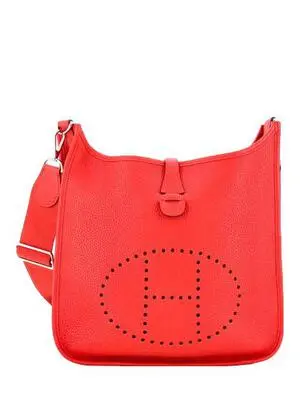 Hermès Evelyne Bag Gen Iii Clemence Pm - Red