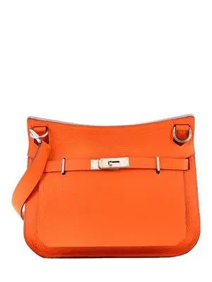 Hermès Jypsiere Bag Clemence 28 - Orange