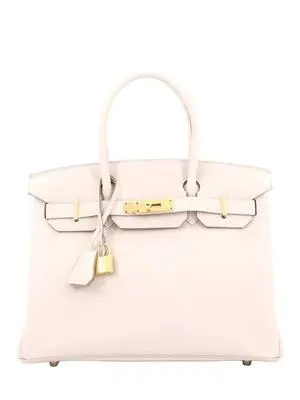 HERMÈS Birkin Handbag 30 Togo With Gold Hardware