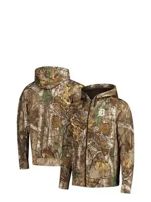 DUNBROOKE Detroit Tigers Trophy Realtree Full-zip Hoodie - Camo