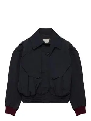 Dries Van Noten Washed Water Repellent Jacket - Blue