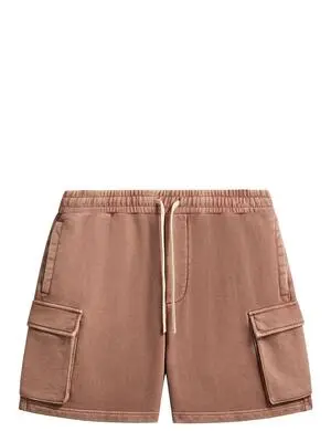 Kith 101 Sueded Fleece Fairfax Cargo Short - Red