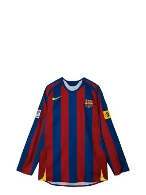 Nike Fc Barcelona 2005/06 Reissue Replica Long-sleeve Jersey - Red