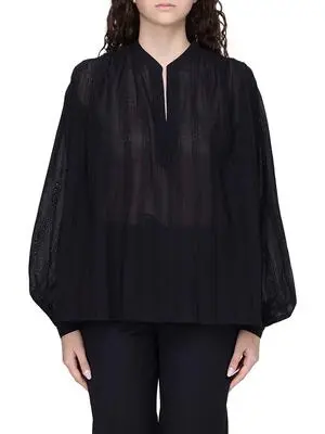 SEMICOUTURE Semicouture Broderie Anglaise Blouse