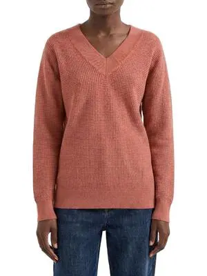Brunello Cucinelli Brunello Cucinelli V-Neck Sweater Orange