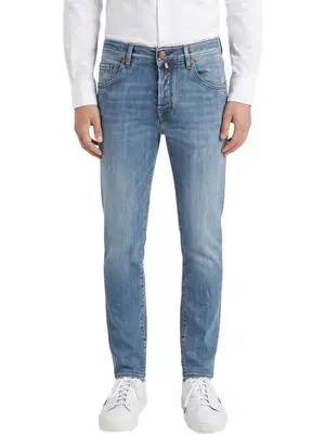 Jacob Cohen Slim Fit Stretch Denim Jeans - Blue