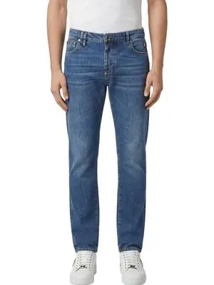 Philipp Plein Straight Leg Jeans - Blue