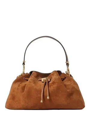 JIMMY CHOO Drawstring Shoulder Bag - Gold