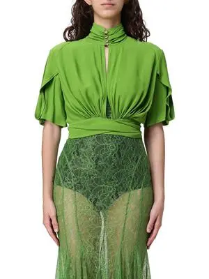 Elisabetta Franchi Viscose Blouse - Green