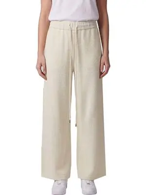 GABRIELA HEARST Gabriela Hearst Ivory Alpaca Wool Jogging Trousers