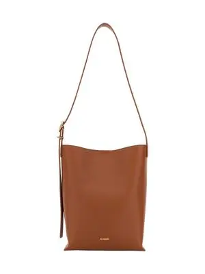 JIL SANDER Crossbody Bag - Brown