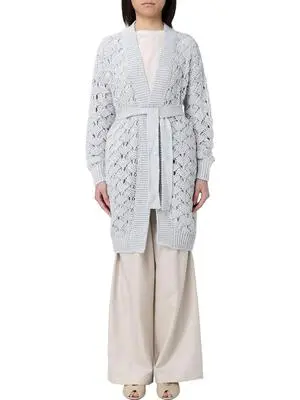ELEVENTY Eleventy Long Cardigan With Belt