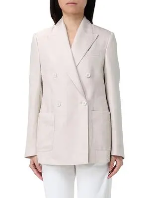 Eleventy Double Breasted Jacket - Sand