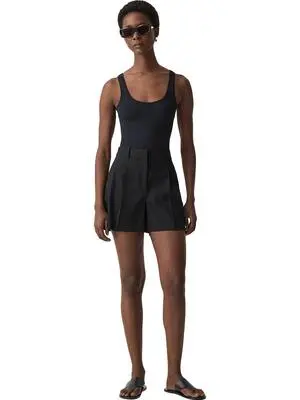 THEORY Fluid Pleat Short