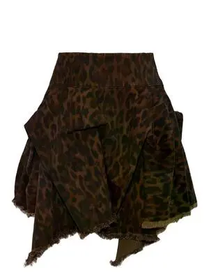 ALLSAINTS Crissy Skirt - Brown