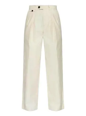 ALLSAINTS Conway Pleated Trousers - Neutrals