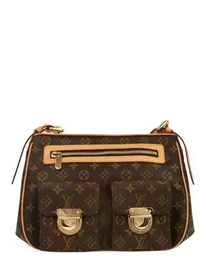 LOUIS VUITTON 2007 Monogram Hudson Gm Shoulder Bag - Brown