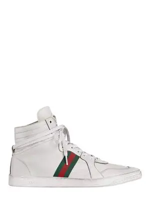 GUCCI Stretch High-Top Sneakers