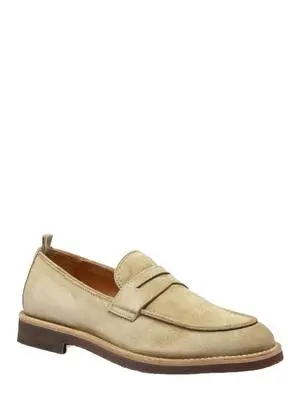 Officine Creative Opera Flexi 101 Penny Loafer Beige Brown