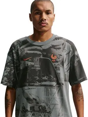 Nike Fff Soccer T-shirt - Grey