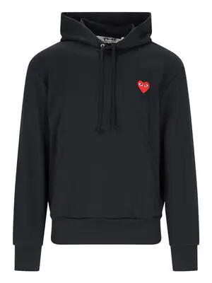 Fear Of God Stone Island Cotton Logo Hoodie - Black