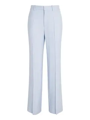 Maje Pleated Tailored Trousers - Blue