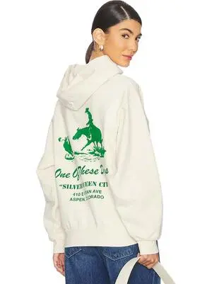ONE OF THESE DAYS X Fwrd Silver Queen Hoody - Washed Bone