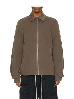 Rick Owens Zipfront Jacket - Grey