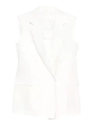 Tagliatore Bernice Double-breasted Blazer - White