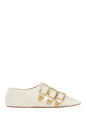 Chloé Susanna Flat - Eggshell