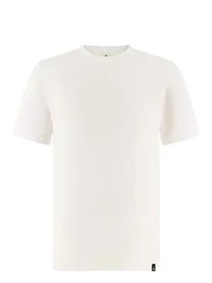 Boggi Milano T-shirt In Stretch Supima Cotton - Neutrals