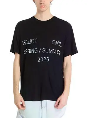 HELIOT EMIL Short-sleeve T-shirt - Black
