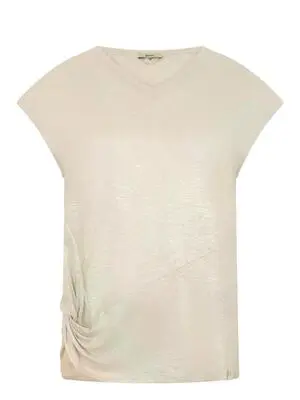 Herno V-neck T-shirt - Neutrals