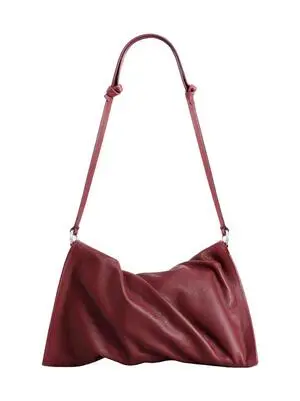Cos Twisted Mini Clutch Bag - Red