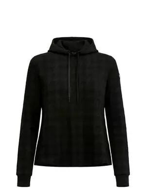 NEWLAND Houndstooth Hoodie - Black