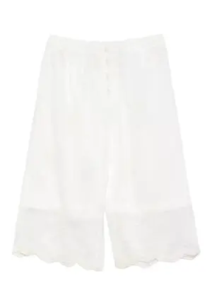 Our Legacy Frill Bermuda Shorts - Neutrals