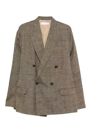 Our Legacy Halt Double-breasted Blazer - Brown