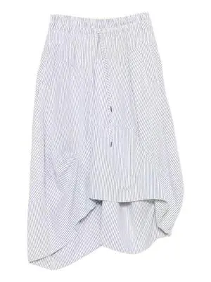 VIVIENNE WESTWOOD Striped Midi Skirt - White