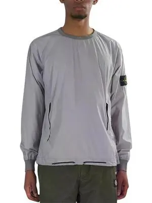 Stone Island Logo-detail Sweatshirt - Grey