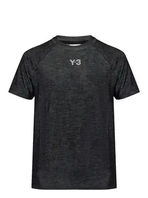 Y3 X Amg Pretronas Mercedes Logo-print T-shirt - Grey