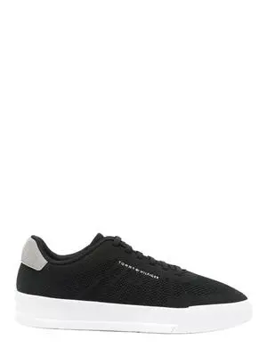 Tommy Hilfiger Logo Detail Sneakers - Black