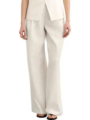 TOCCIN Solara Wide-leg Trousers - Optic