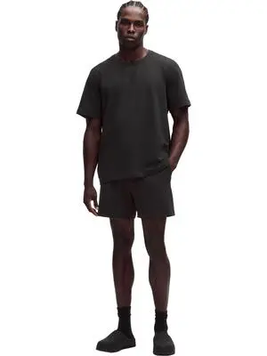 Lululemon Mesh Soft Jersey Short 5 - Black