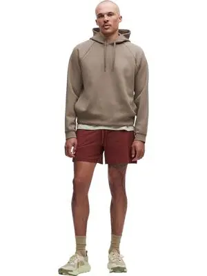 Lululemon Mesh Soft Jersey Short 5 - Cranberry Charm