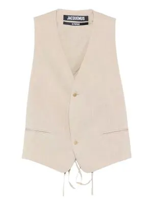 Jacquemus Paysan Waistcoat - Neutrals