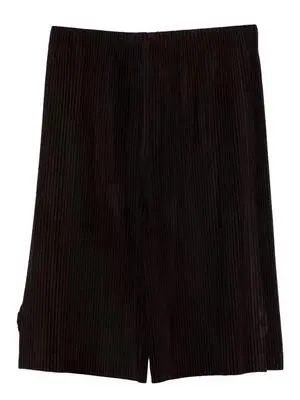 Issey Miyake Pleated Short - Brown